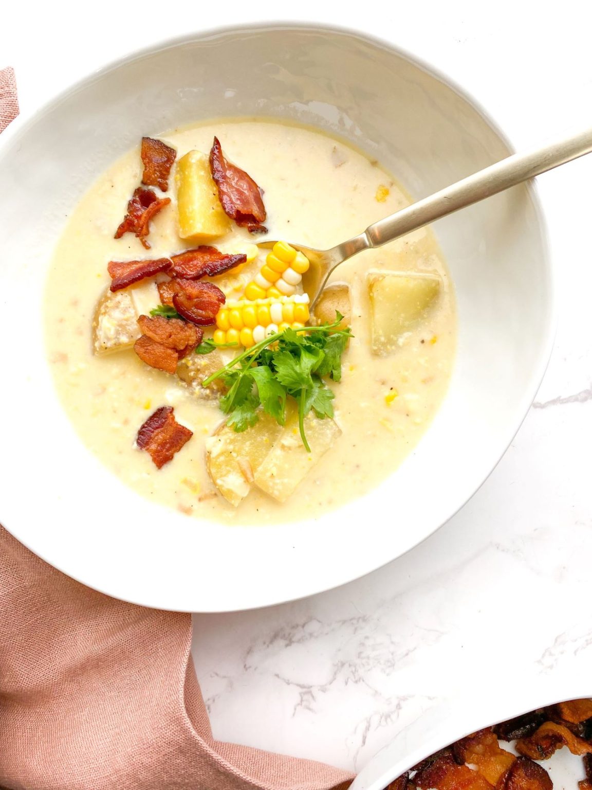 Healthy Summer Corn Chowder – Eating at Altitude